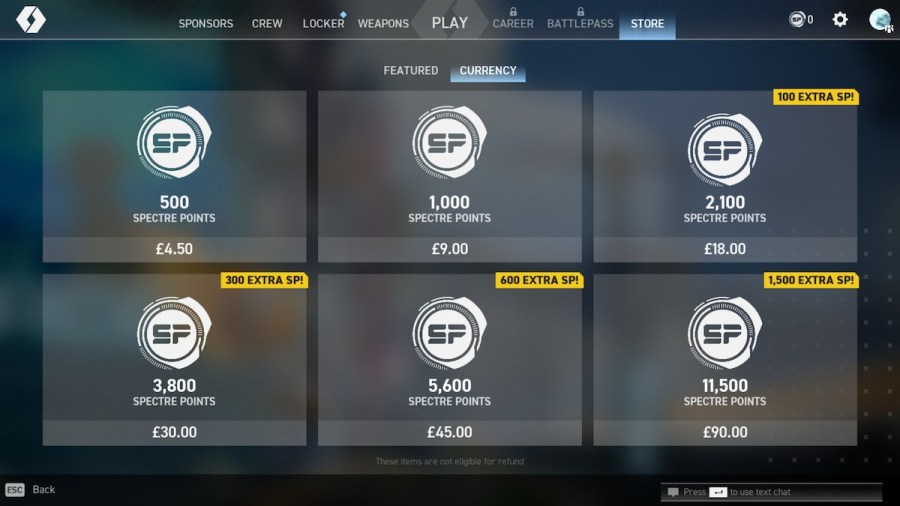 Spectre Divide devs drop weapon and character prices after player ...