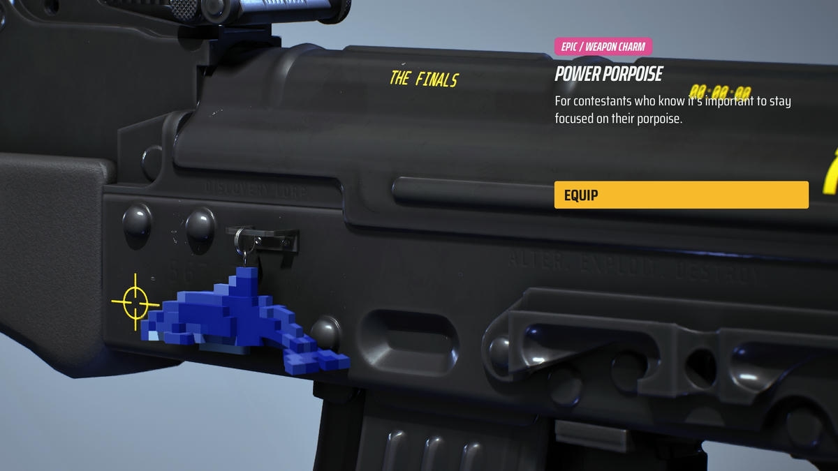 How to get the Dolphin charm in The Finals (Power Porpoise) | Pro Game ...