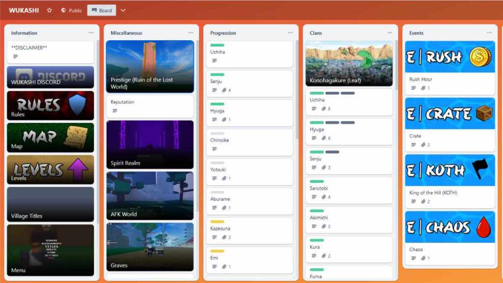 Wukashi Trello Link & Discord | Pro Game Guides