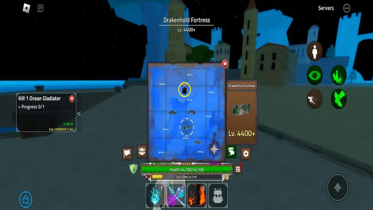 How to reach Luma Grove and Drakenhold Fortress in King Legacy | Pro ...