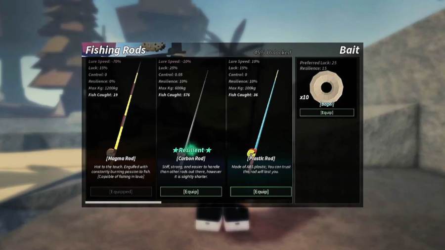All Fisch Rods and How to Get Them - All Rod Locations