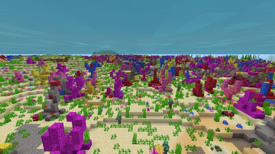 Best Minecraft Coral Reef Seeds - 1.21, Bedrock & Java (2025) | Pro ...