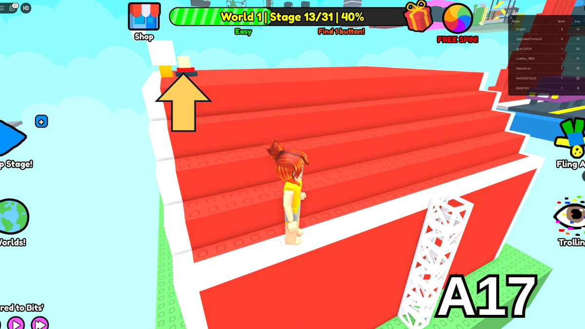 Roblox Find Buttons Walkthrough - All Stages & Locations - Pro Game Guides