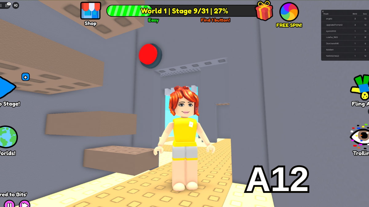 Roblox Find Buttons Walkthrough - All Stages & Locations | Pro Game Guides