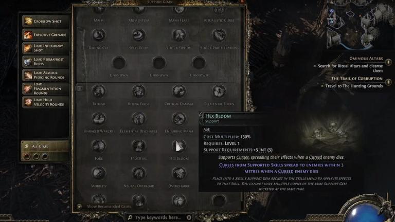 All Skill Gems and Support Gems in POE 2 | Pro Game Guides