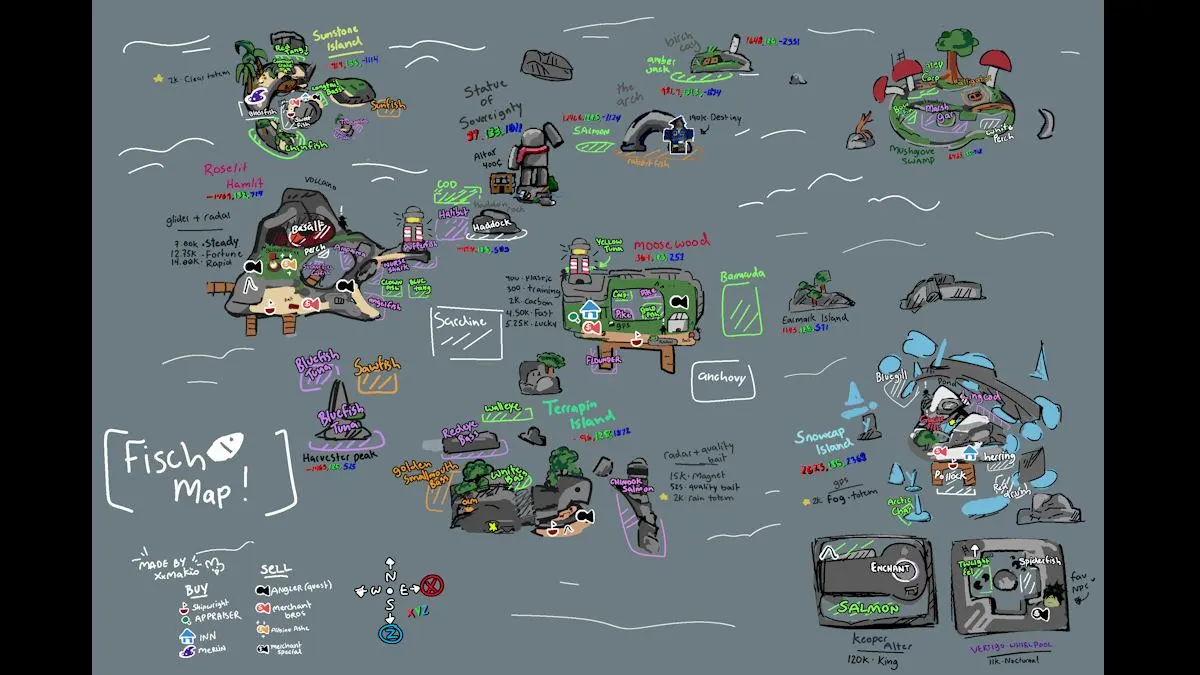 Best Enchant Relic Farming Locations in Fisch | Pro Game Guides