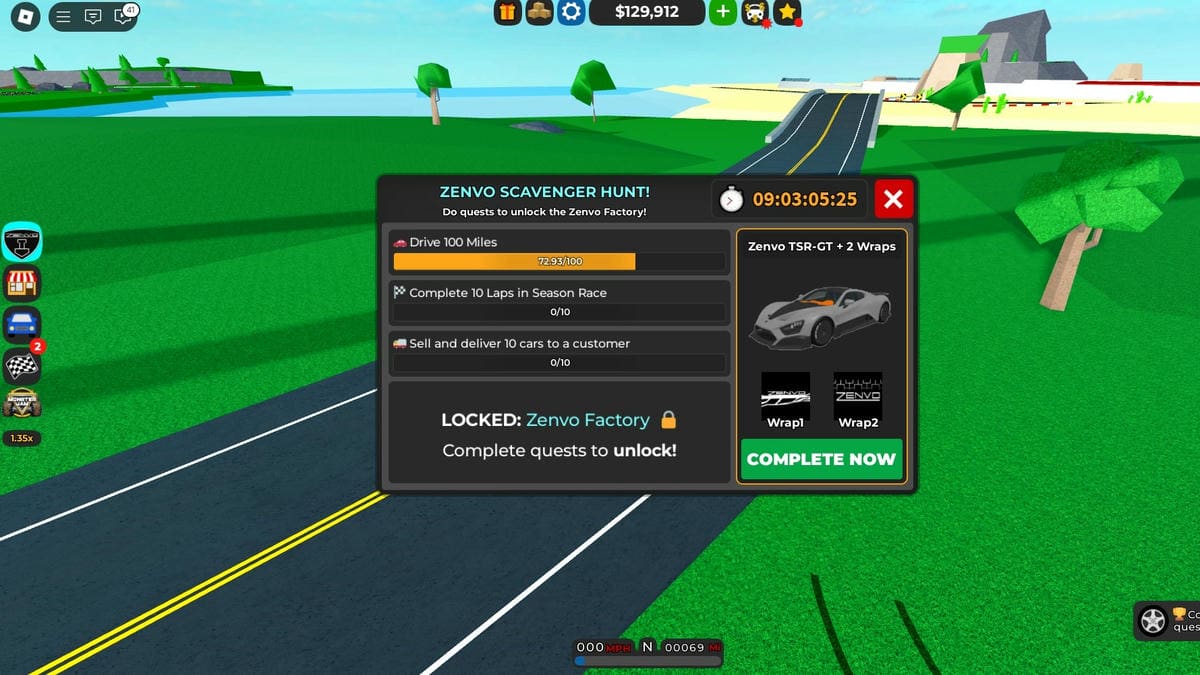All Zenvo car part locations in Roblox Car Dealership | Pro Game Guides