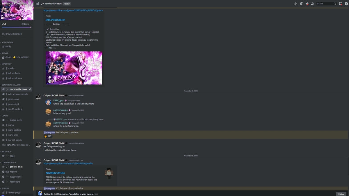 Egolock Trello Link & Discord Server | Pro Game Guides
