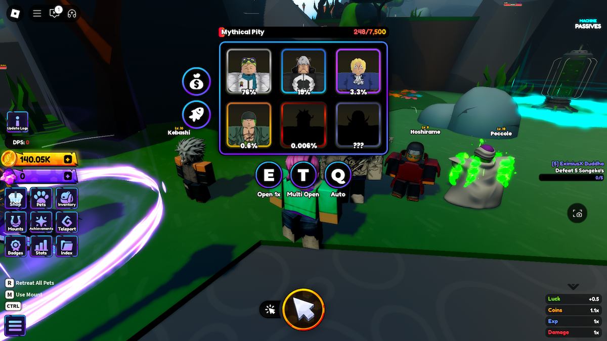How to get all Pets in Anime Shadow - Roblox (Kaisen update) | Pro Game ...