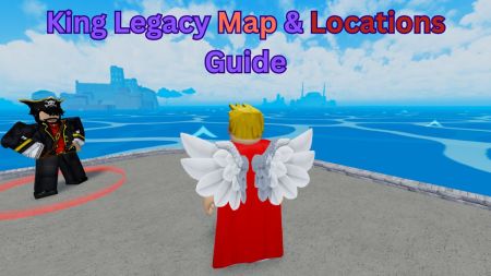 Complete King Legacy Map (Update 8) – All Islands, Quests, & Level ...