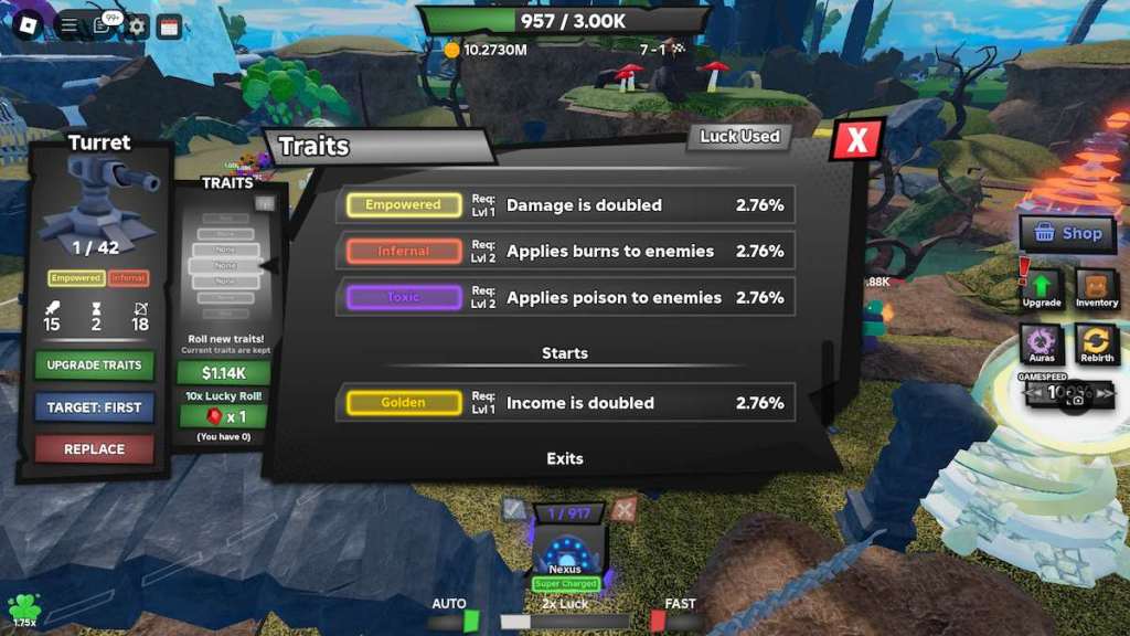 Tower Defense RNG Traits Tier List & Reroll Guide - Roblox | Pro Game ...
