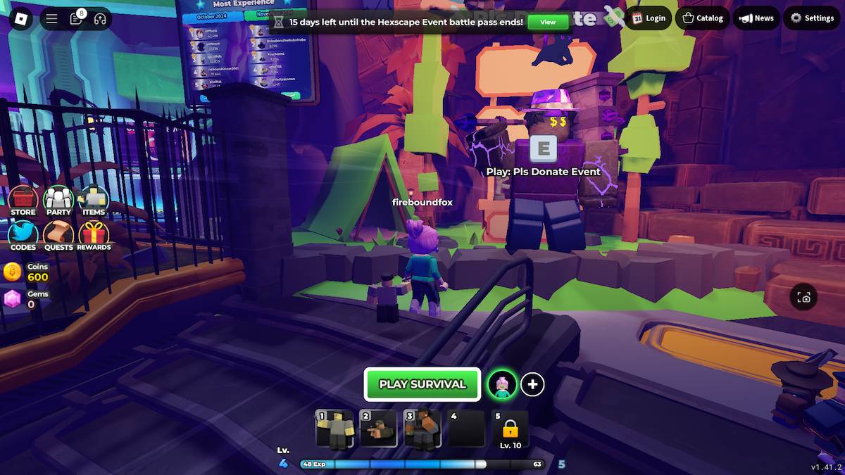 How to get all rewards in the PLS DONATE x Tower Defense Simulator ...