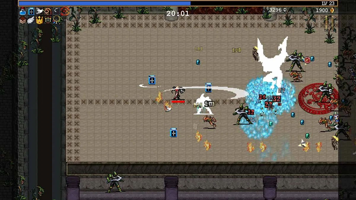 How to beat Slogra and Gaibon in Vampire Survivors Ode to Castlevania ...