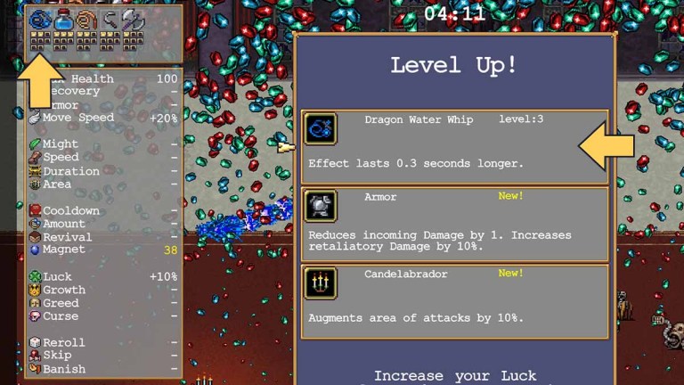 How to beat Slogra and Gaibon in Vampire Survivors Ode to Castlevania ...