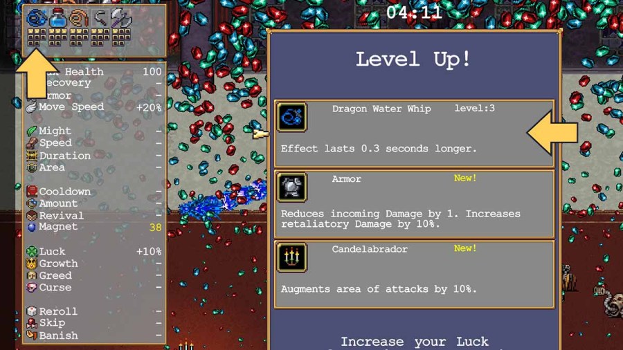 How to beat Slogra and Gaibon in Vampire Survivors Ode to Castlevania ...