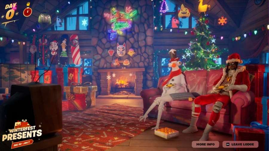 All Fortnite Winterfest Map Locations & Presents List (December 2024 ...