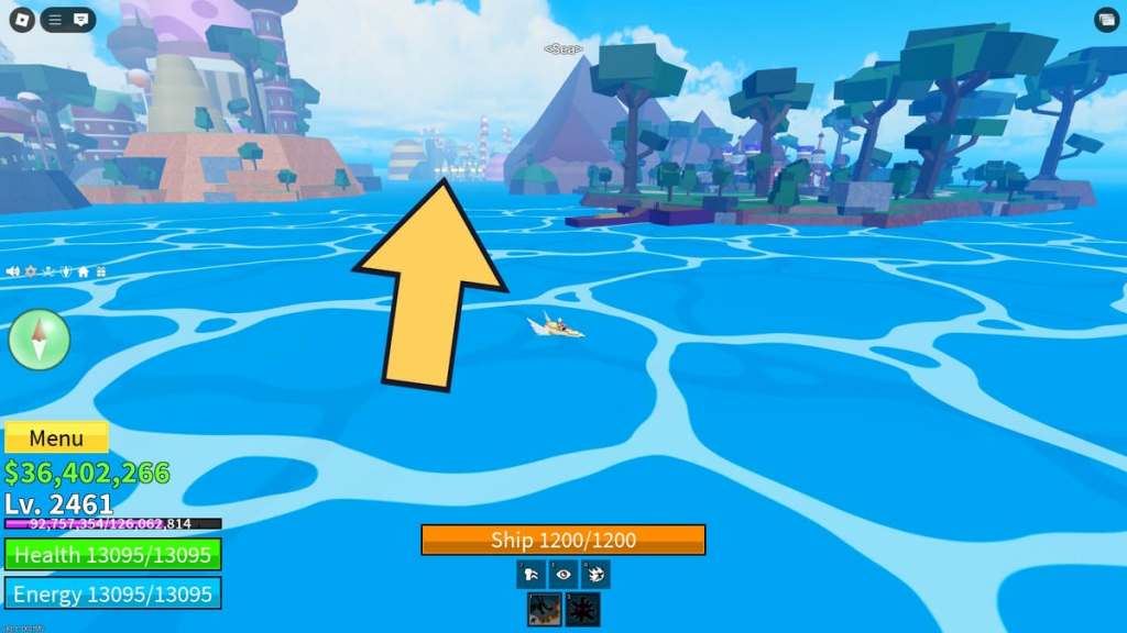 Holiday Island Map Location in all Blox Fruits Seas | Pro Game Guides