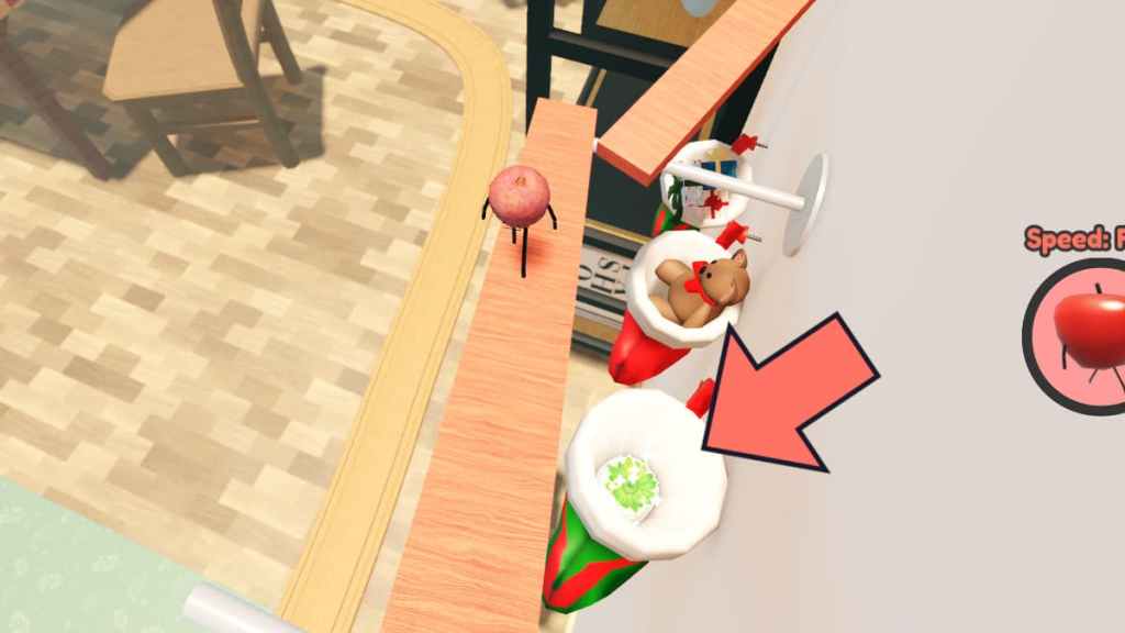 How to find all 9 Christmas Foods in Secret Staycation (Locations ...