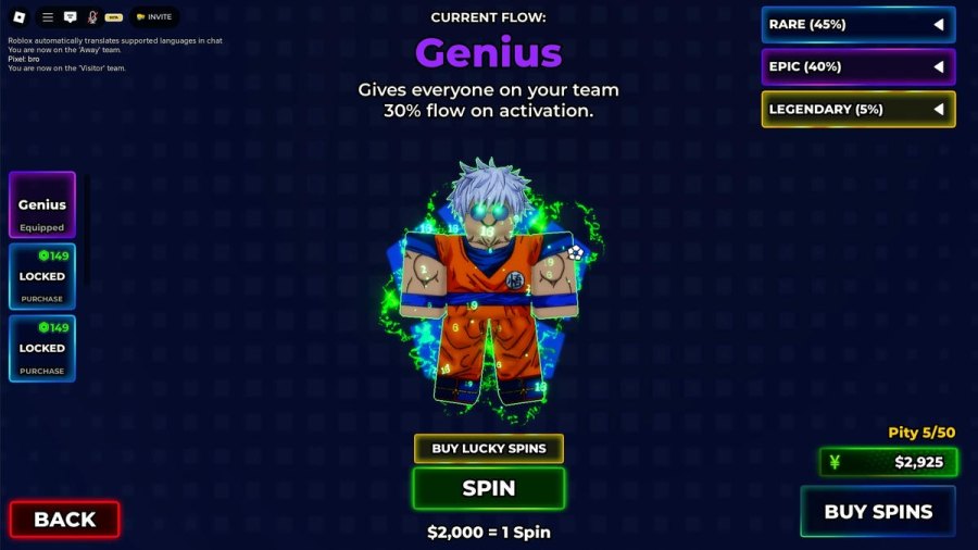 The Best Blue Lock Rivals Flows Tier List [Bee Freestyle Update] | Pro ...