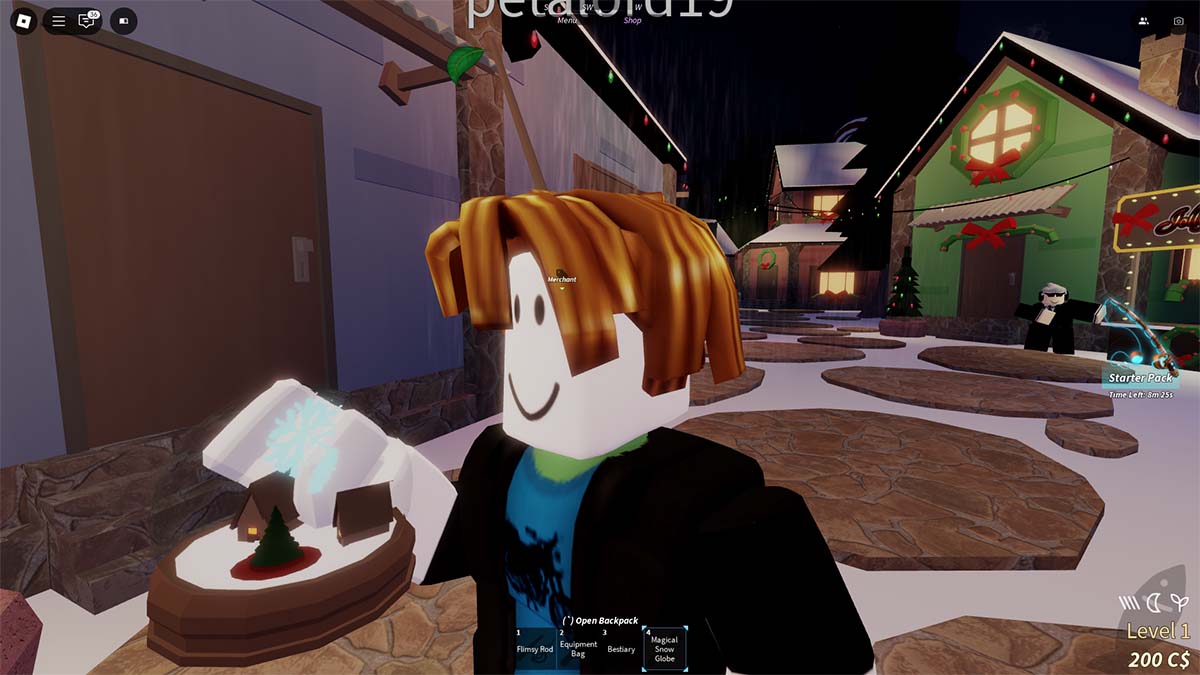 How to find and use the Snow Globe in Fisch [Fischmas Winter Update ...