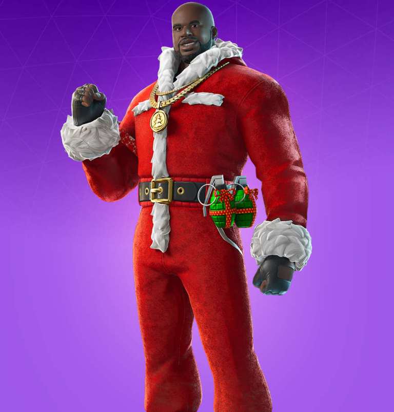 Fortnite Santa Shaq Skin - Character, PNG, Images - Pro Game Guides