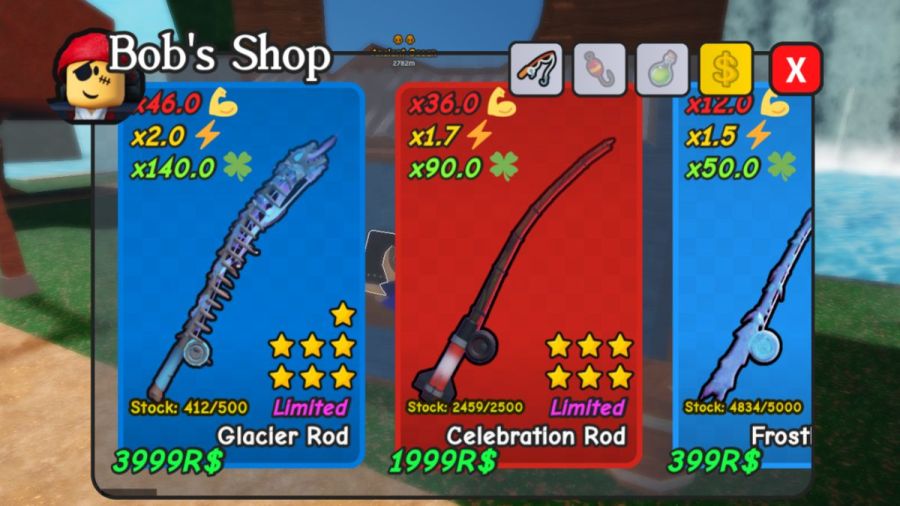 All Rods in Go Fishing and How to Get Them [Christmas Update] - New Limited Rods | Pro Game Guides