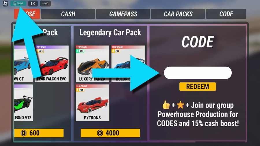Drive X Codes (May 2025) [NEW CARS] | Pro Game Guides
