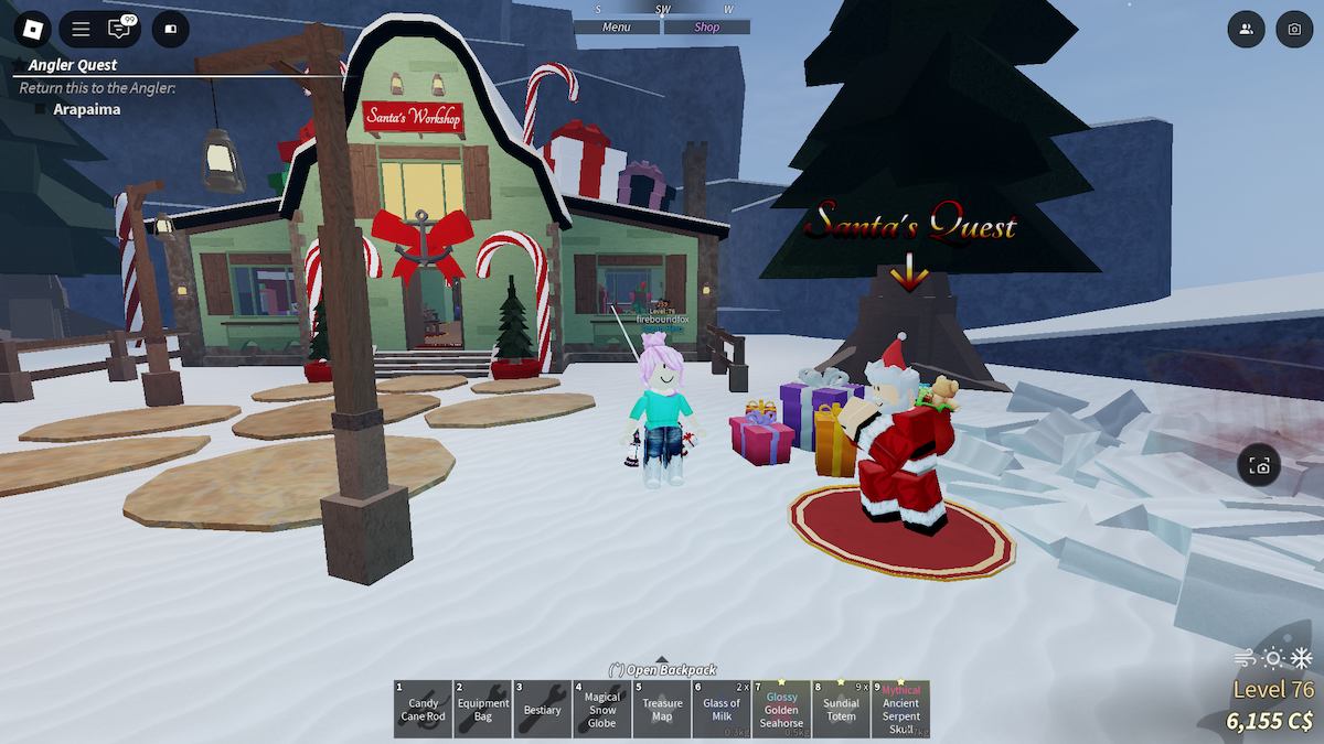 Fisch Santa Quest Guide - Roblox Winter Spotlight | Pro Game Guides