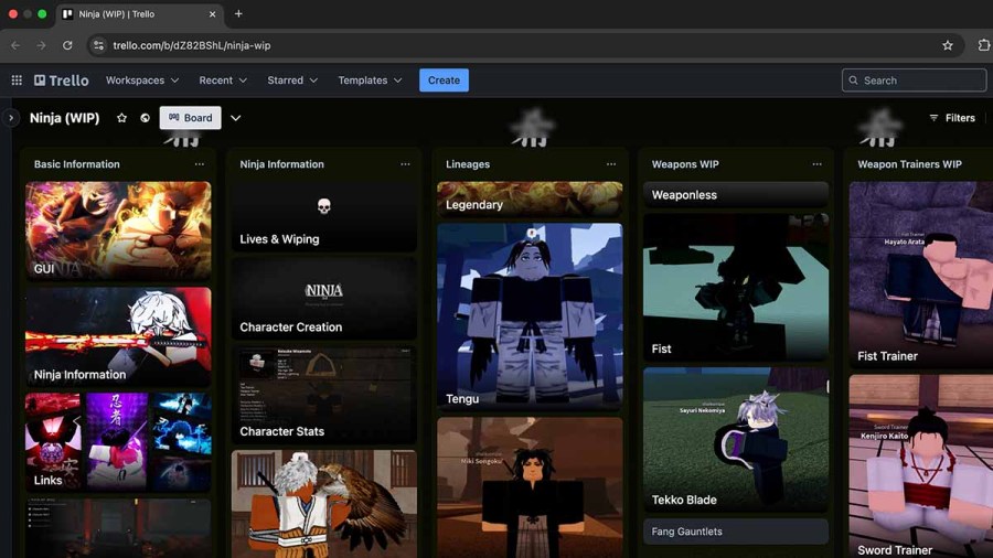 Roblox Ninja Trello And Discord Links Pro Game Guides