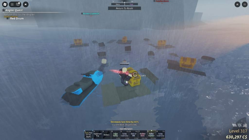 How To Get The Auric Rod In Fisch Roblox Pro Game Guides