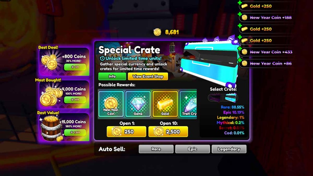 Anime Reborn: How to get and what to do with Special Crates | Pro Game ...