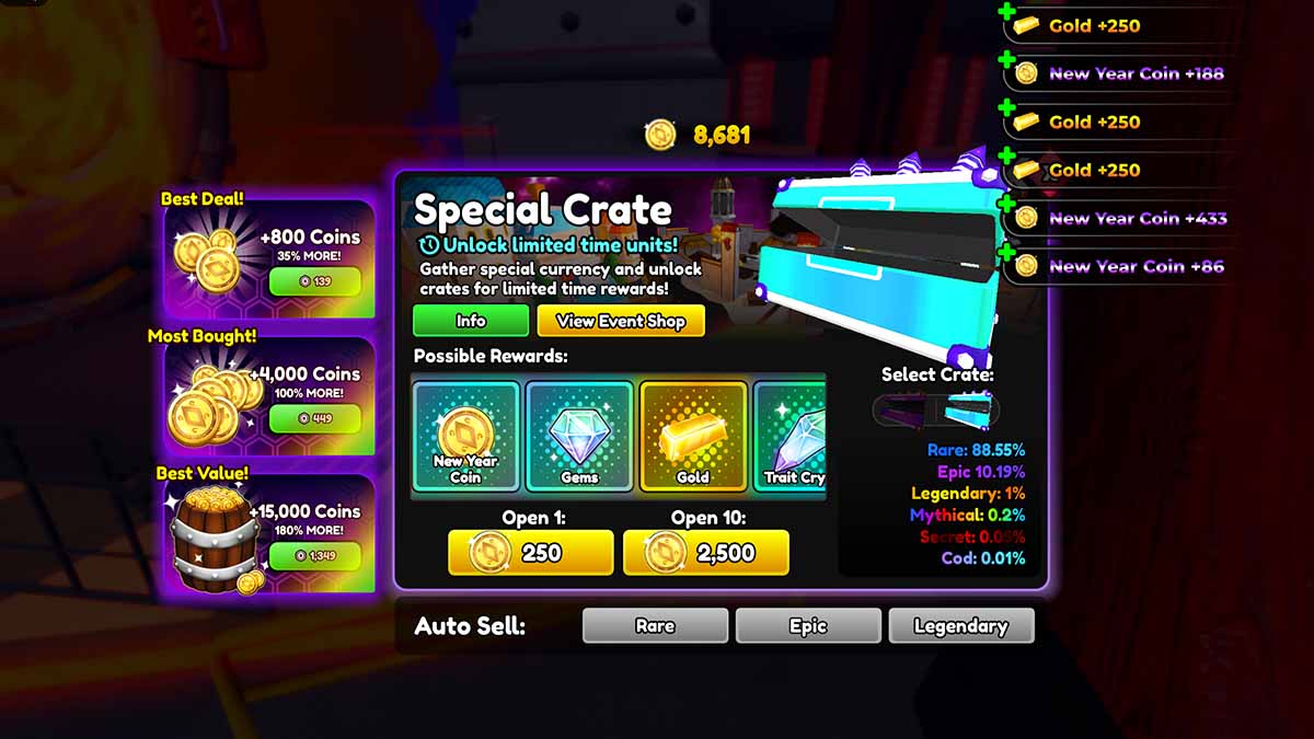 Anime Reborn: How to get and what to do with Special Crates | Pro Game ...