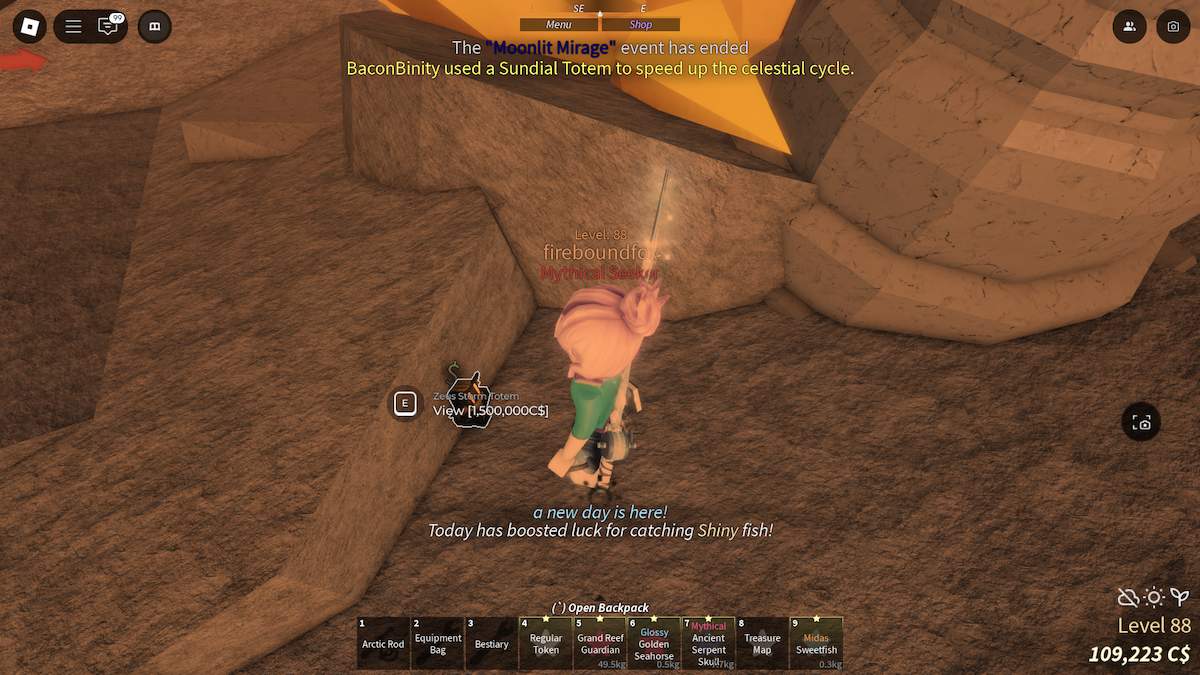 How to get Zeus Storm and Poseidon Wrath Totem in Fisch | Pro Game Guides