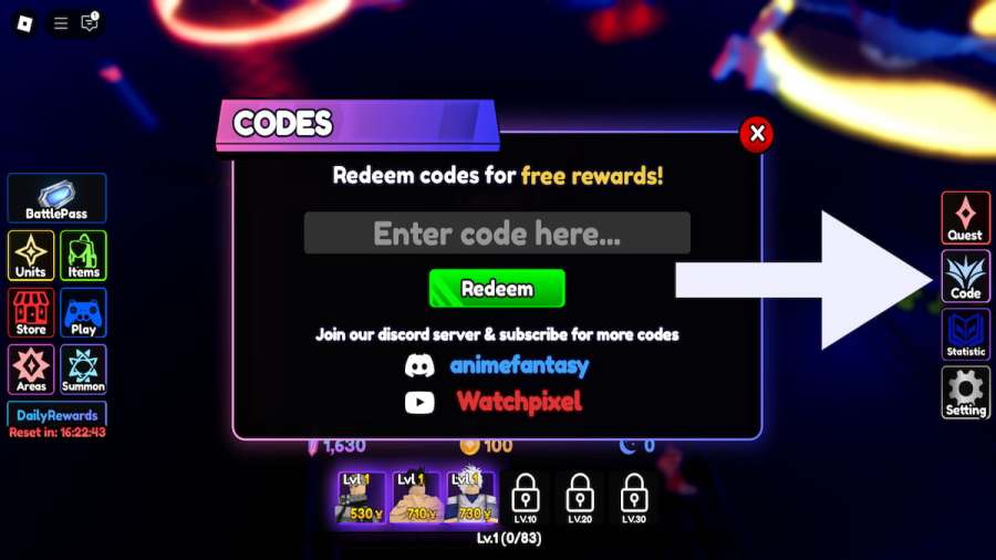 Anime Fantasy Codes [AF:RE] (October 2025) - Update 4.5 | Pro Game Guides