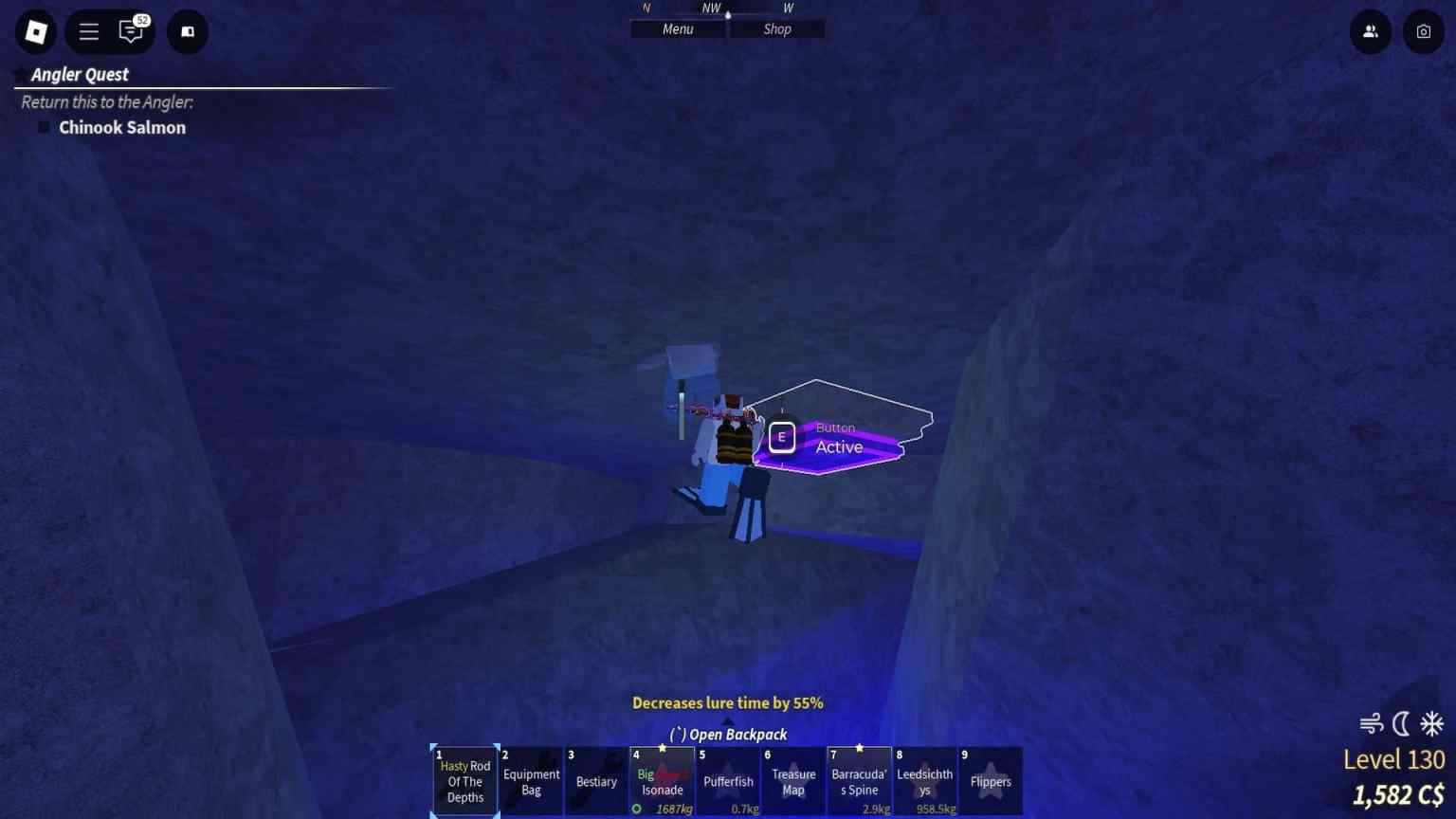 How to Solve Ethereal Abyss Trial - Fisch Abyssal Specter Rod