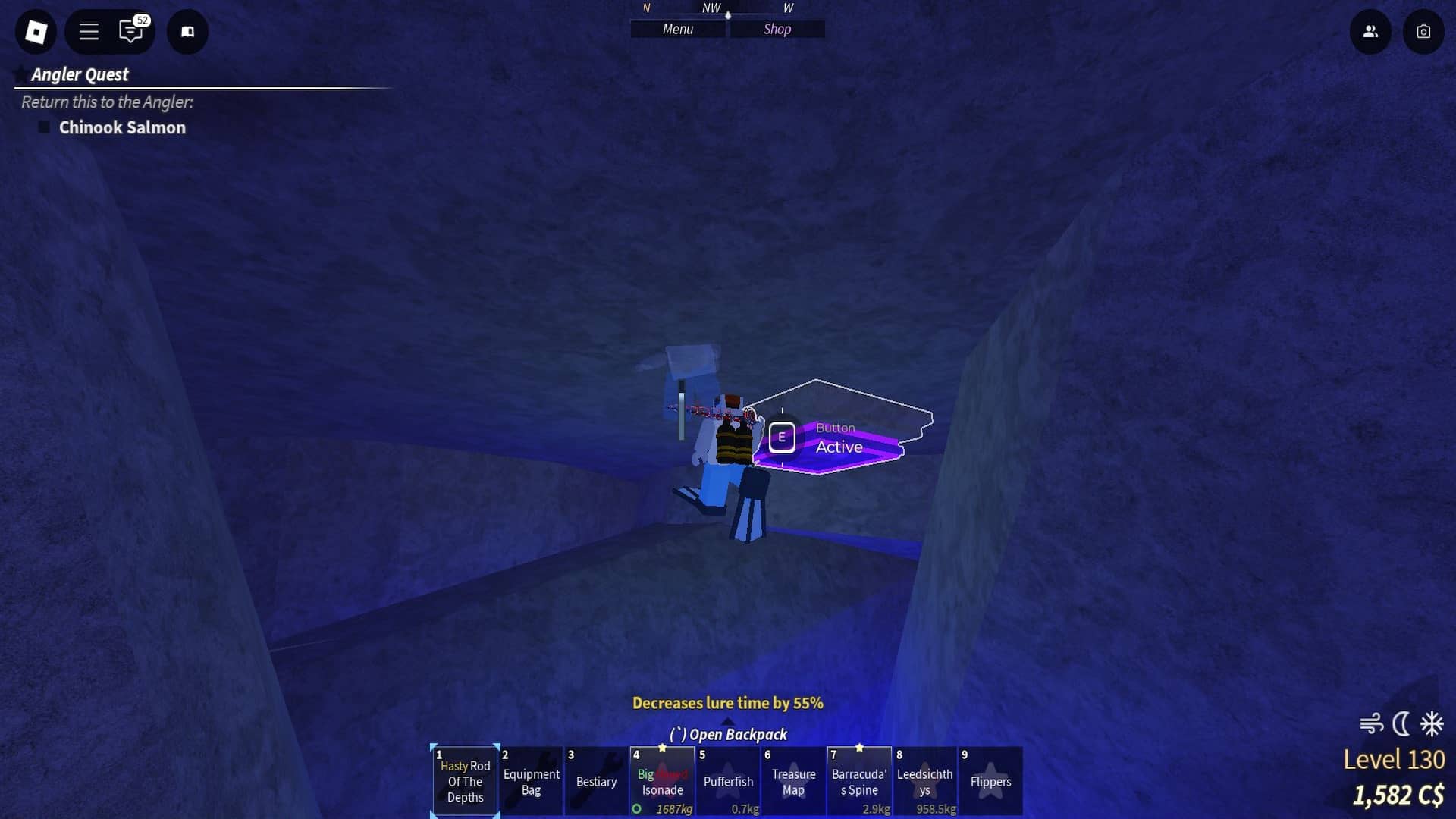 How to Solve Ethereal Abyss Trial - Fisch Abyssal Specter Rod