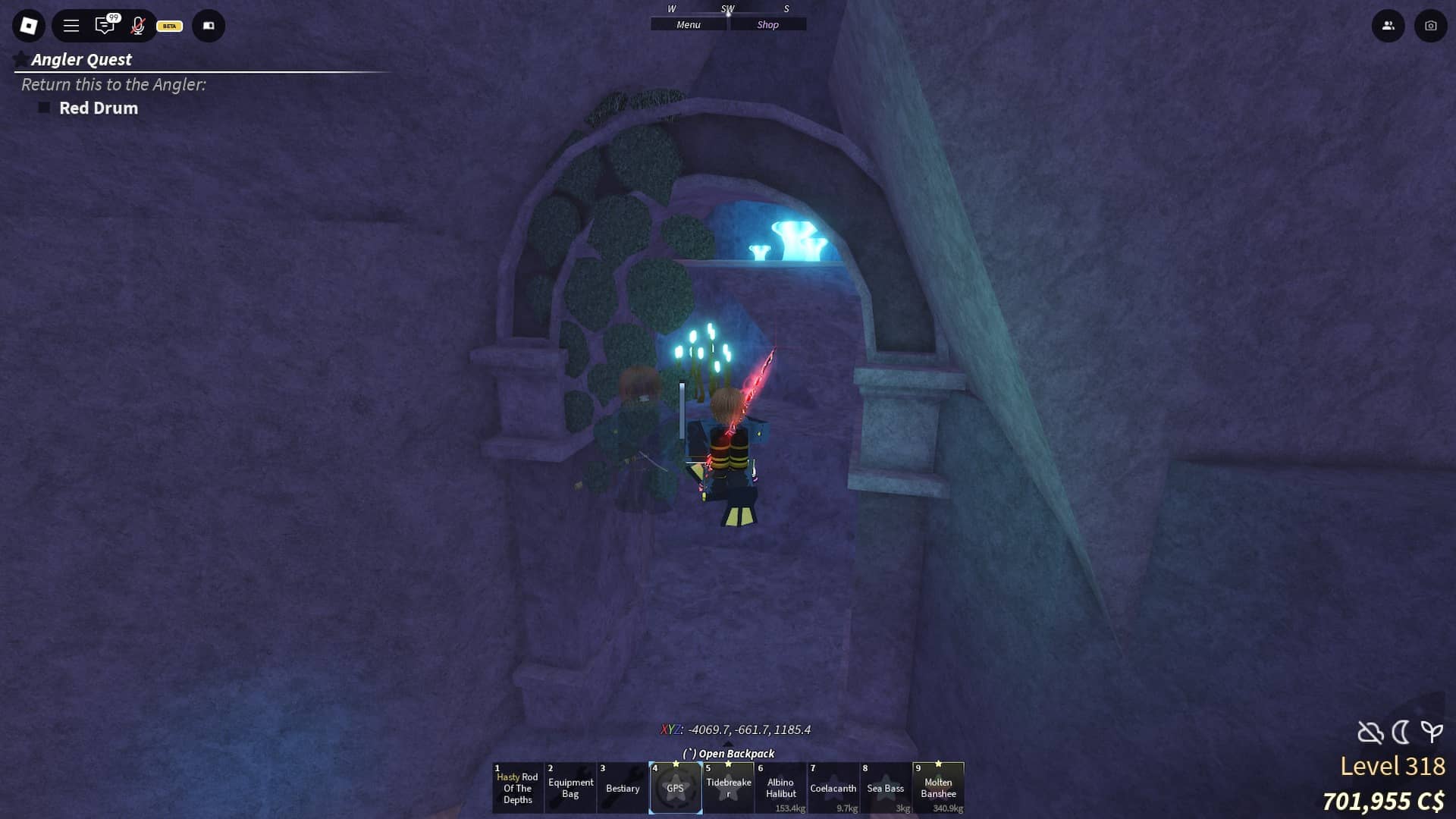 Complete Fisch Poseidon Temple Trial Guide | Pro Game Guides