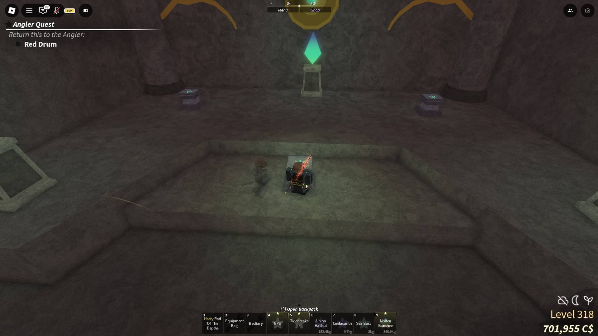 Complete Fisch Poseidon Temple Trial Guide | Pro Game Guides