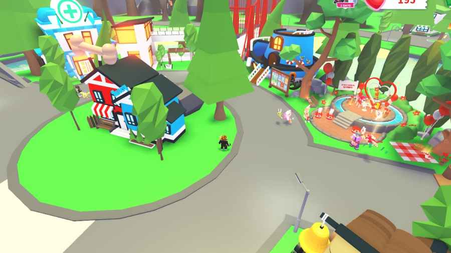 All Rose and Heart Locations in Roblox Adopt Me - Valentine's Event ...