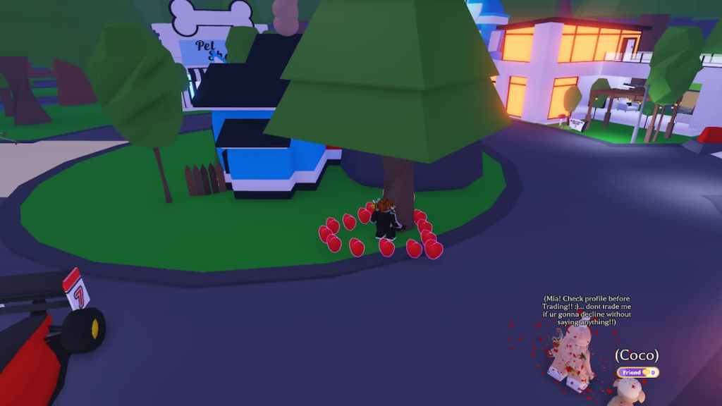 All Rose and Heart Locations in Roblox Adopt Me - Valentine's Event ...
