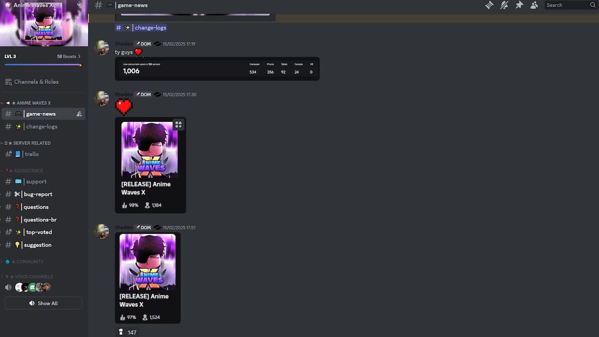 Official Anime Waves X Trello Link & Discord | Pro Game Guides