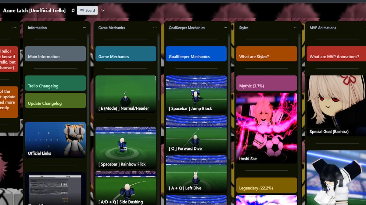Azure Latch Trello and Discord Links - Roblox - Pro Game Guides