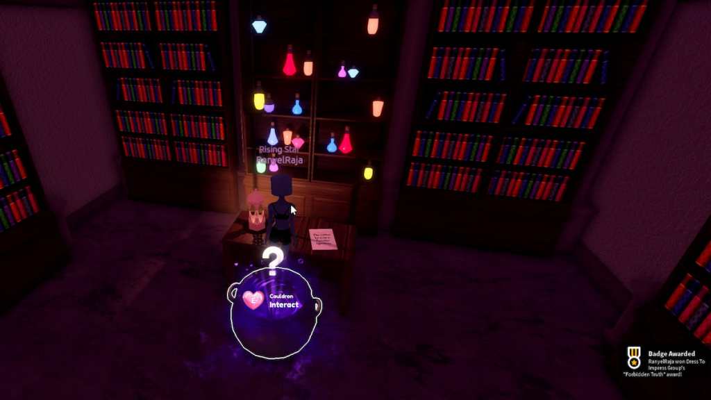 How to get the Forbidden Truth Badge in Dress to Impress (DTI) - Roblox ...