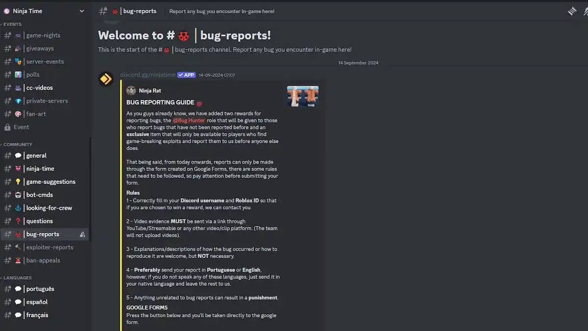 Official Ninja Time Trello Link & Discord - Roblox | Pro Game Guides