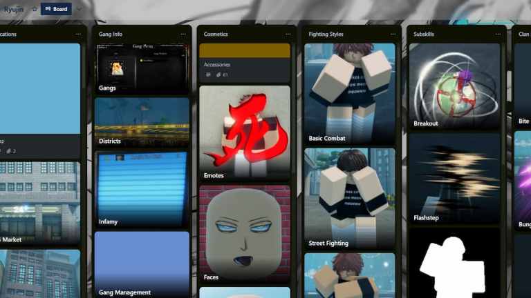 Roblox Ryujin Trello and Discord Links | Pro Game Guides