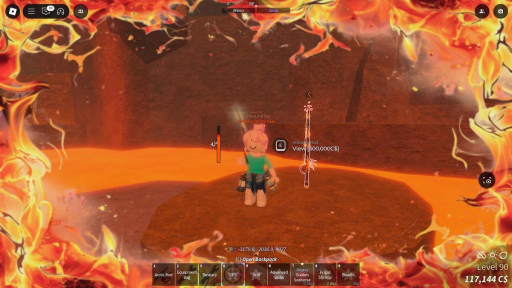 How to get the Volcanic Rod in Fisch - Roblox | Pro Game Guides
