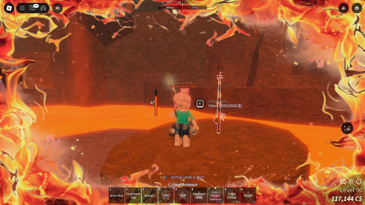 How to get the Volcanic Rod in Fisch - Roblox | Pro Game Guides