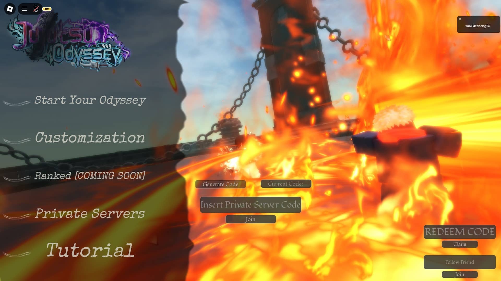 Jujutsu Odyssey Private Server Codes (March 2025) | Pro Game Guides