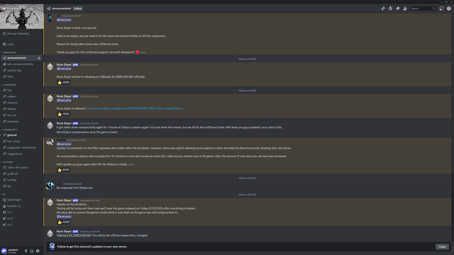 Rune Slayer Trello Link & Discord – Prime Juegos