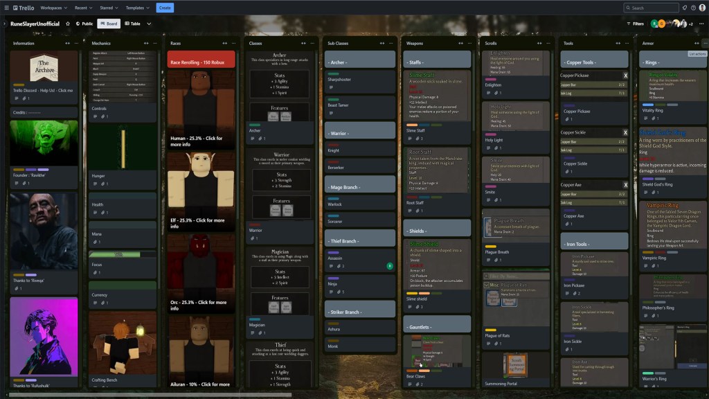 Rune Slayer Trello Link & Discord (April 2025) | Pro Game Guides